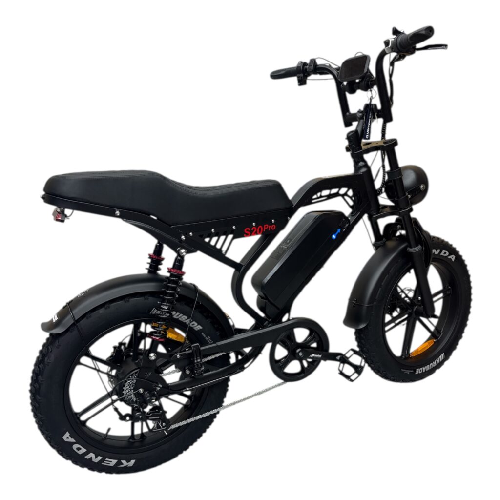 S20 PRO Fatbike – 18Ah Accu | Dubbele Achtervering & Luxe Comfort